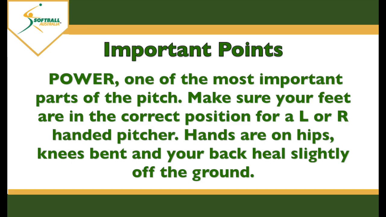 Basics of Pitching Tip 7 - The Pitching Power Line - YouTube