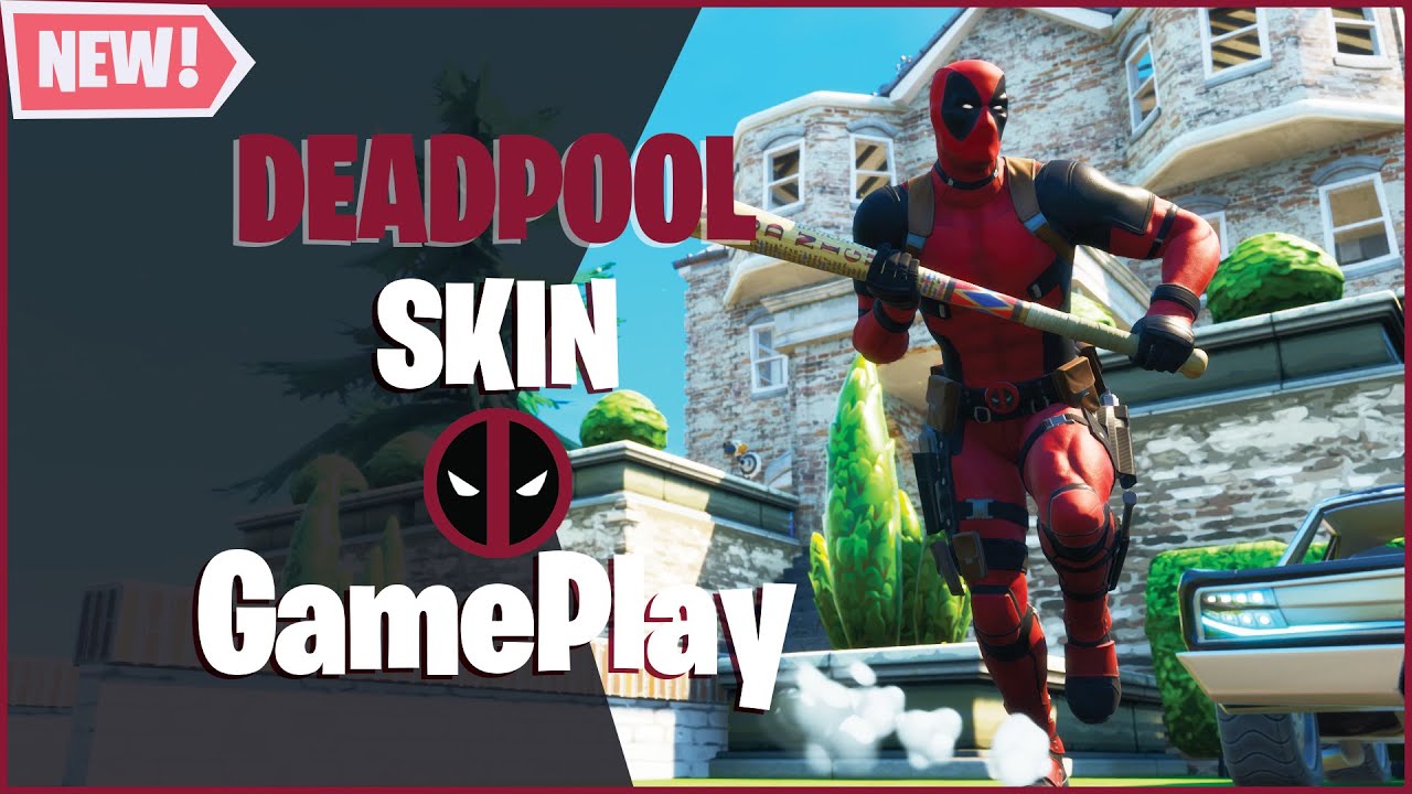 *NEW* DEADPOOL SKIN GAMEPLAY! Fortnite (Leaked Secret Skin) - YouTube