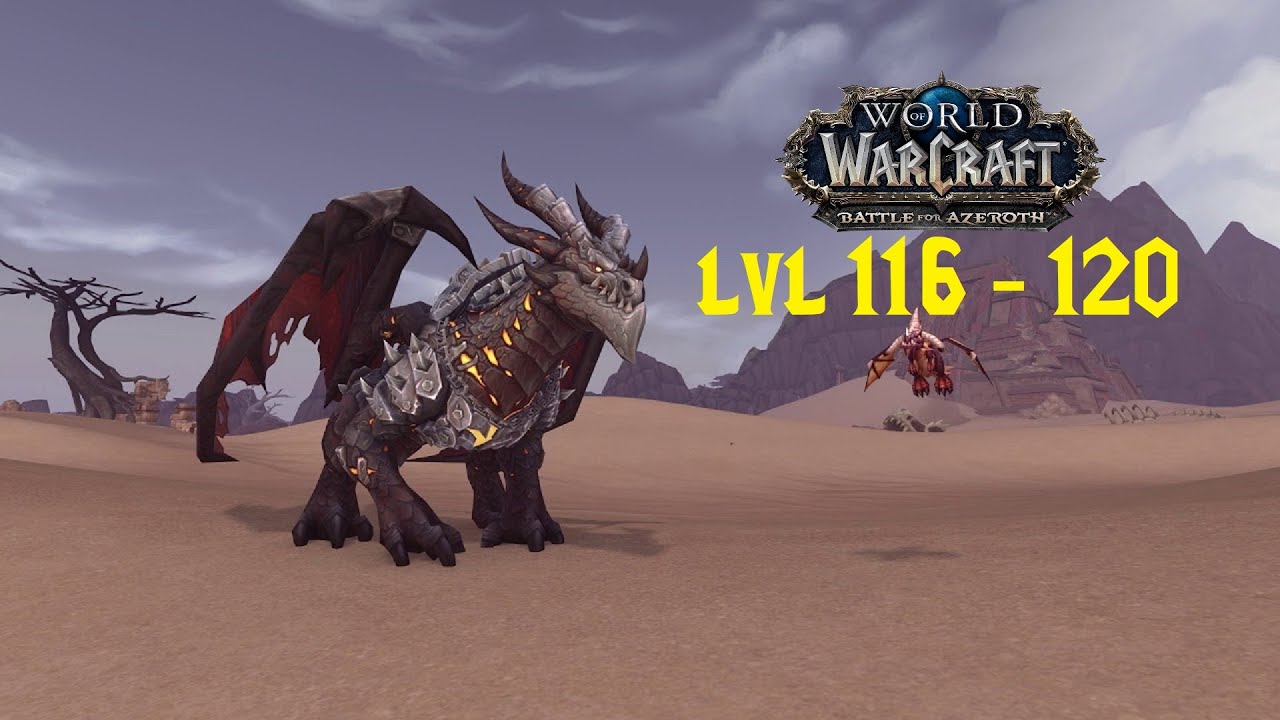 WoW 15th Deathwing Mount Speedrun: Lvl 116 - 120 - YouTube