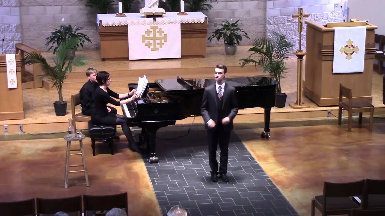 August Jeske Senior Voice Recital - YouTube
