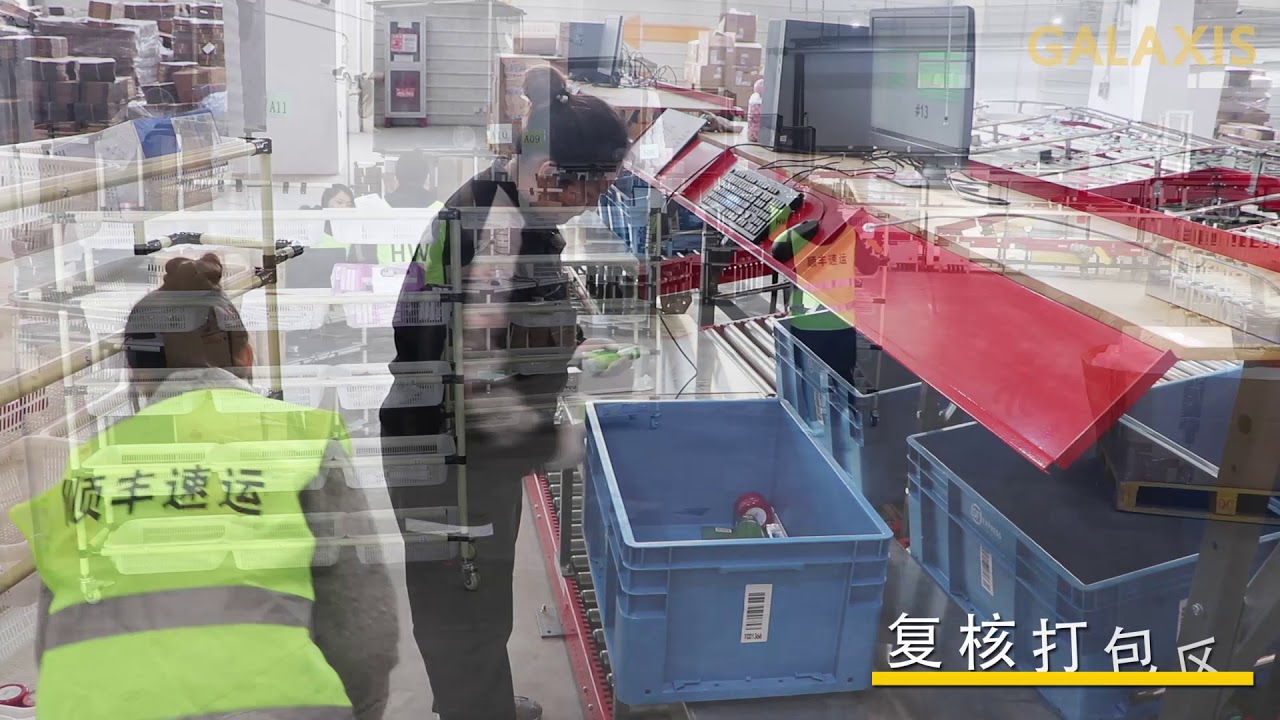 Shuttle AS/RS - E commerce , GALAXIS System - YouTube