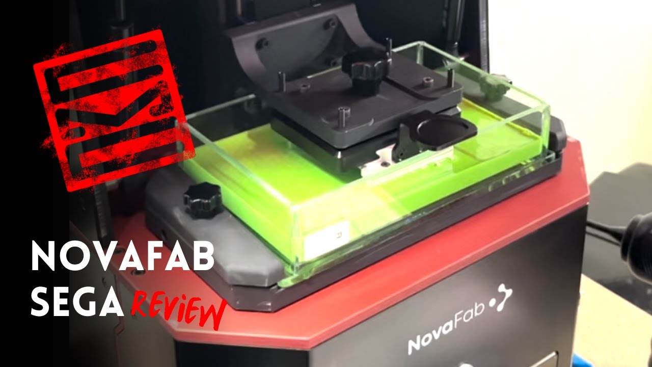 Novafab Sega 3D Printer Review - YouTube
