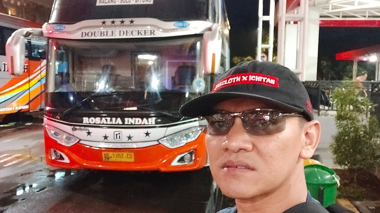 Bus Executive Plus double decker berasa naik rollercoaster - YouTube