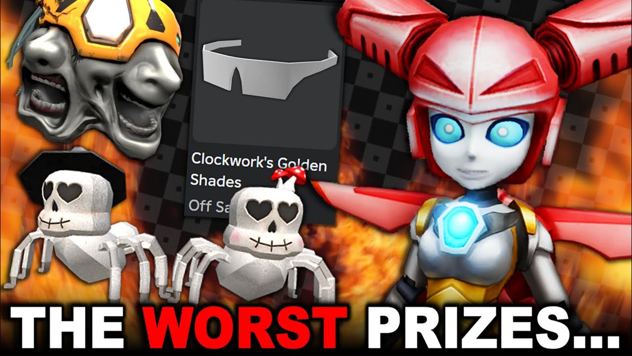 The worst event winners prizes ever!? Broken items, weird new rthro ...