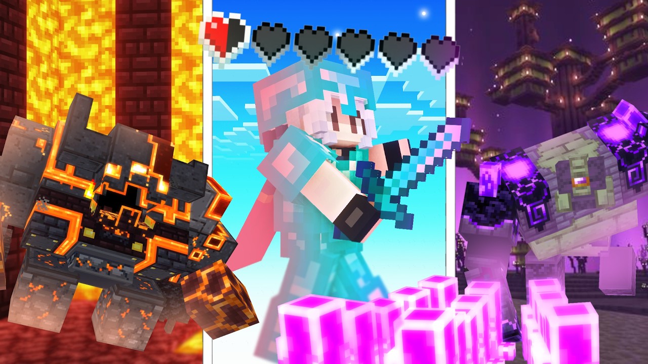 Can You Kill Minecraft's Hardest Bosses? - YouTube