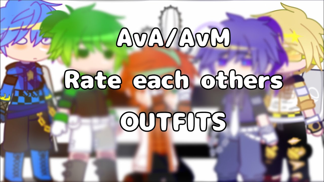 AvA/AvM characters rate each others outfits |§| #stickfigure # ...