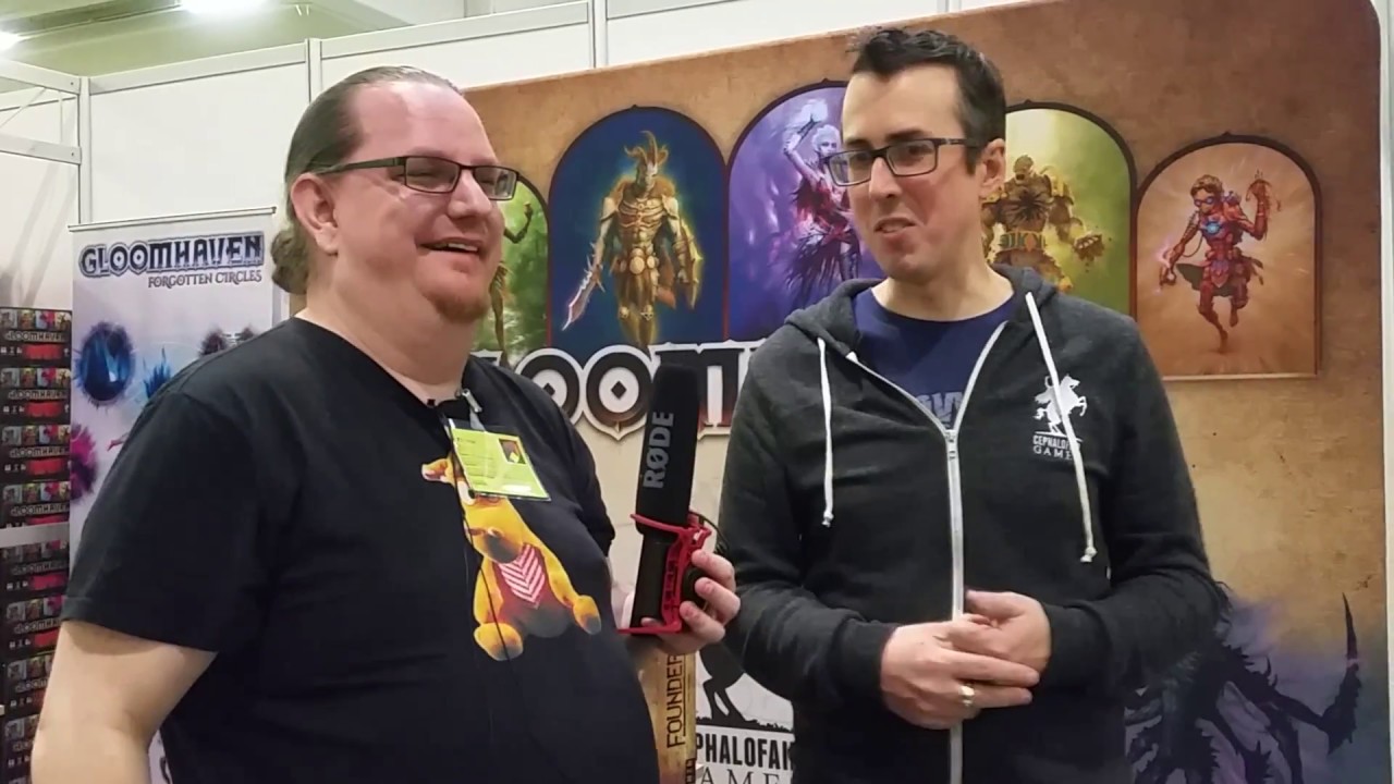 Essen Spiel 2018 - Interview about Gloomhaven Expansion with the ...