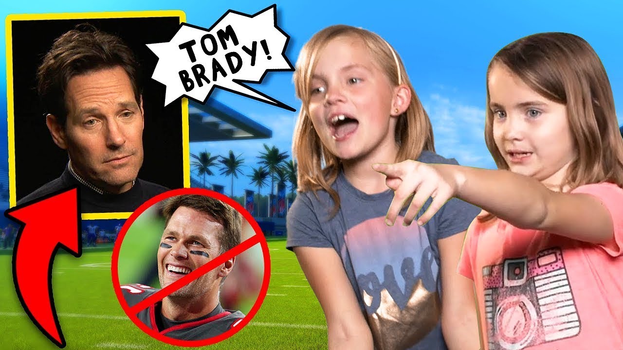 Kids Try to Find the NFL Player vs Actors - YouTube