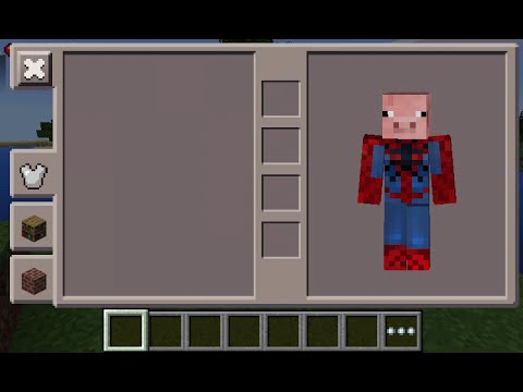 Minecraft PE - Spider Pig Skin Costume + Download - YouTube