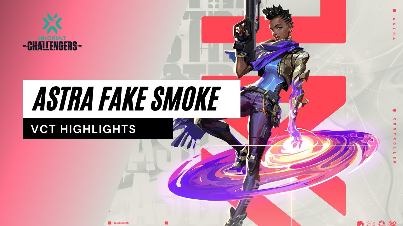Perfect Use of Astra Fake Smoke in VCT Challengers Korea - YouTube