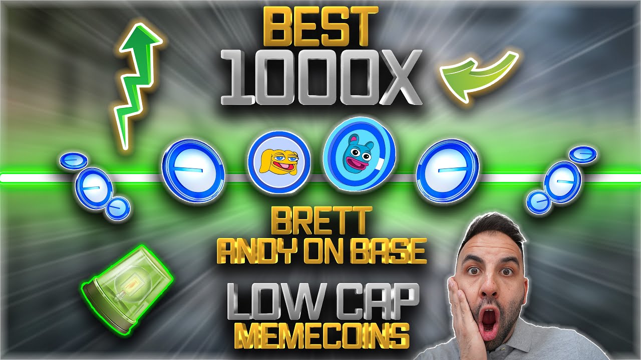 ANDY & BRETT!!! TOP 2 BASE CHAIN MEMECOINS WITH 100X-1000X POTENTIAL ...