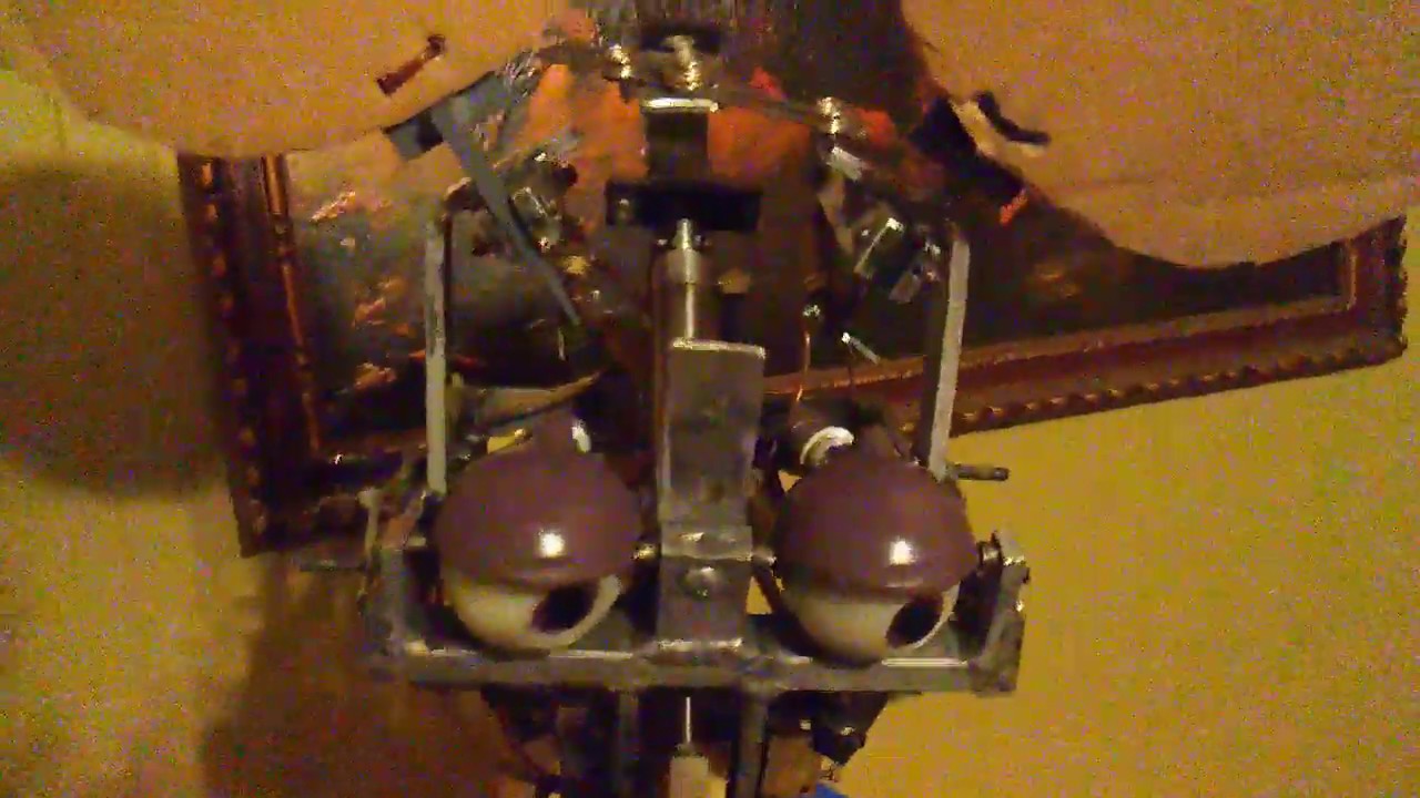 Showbiz Pizza Mitzi Mozzarella and Looney Bird Animatronics (Inside ...