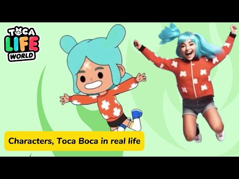 toca boca in real life | Characters Toca Boca 😍 toca life world # ...