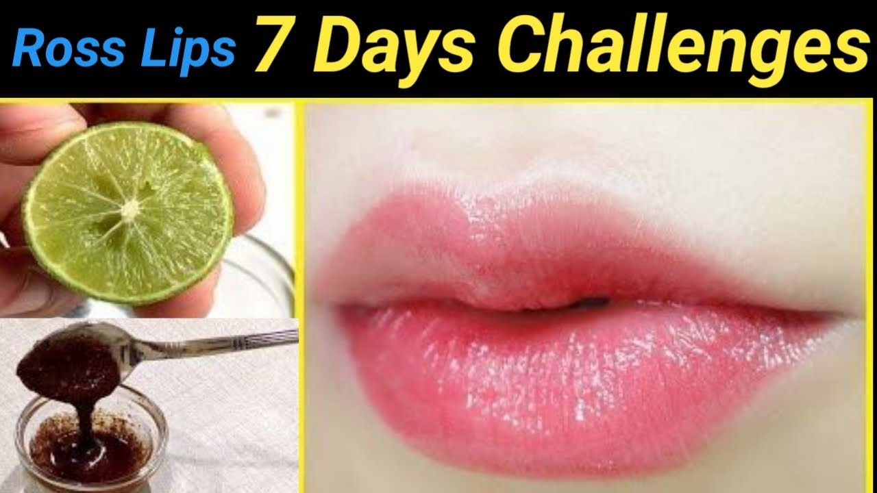3 To 7 Days Dark Lips Remove Challenge || Pigmented Lips Treatment ...