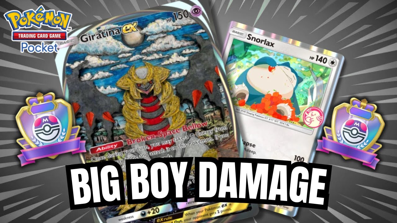 How Strong is the Snorlax Arceus Deck in Ranked? Pokemon Pocket TCG ...