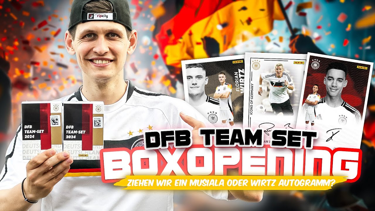 PANINI DFB SET BOX BREAK ⚽ Perfektes Produkt zum EM Start? - YouTube