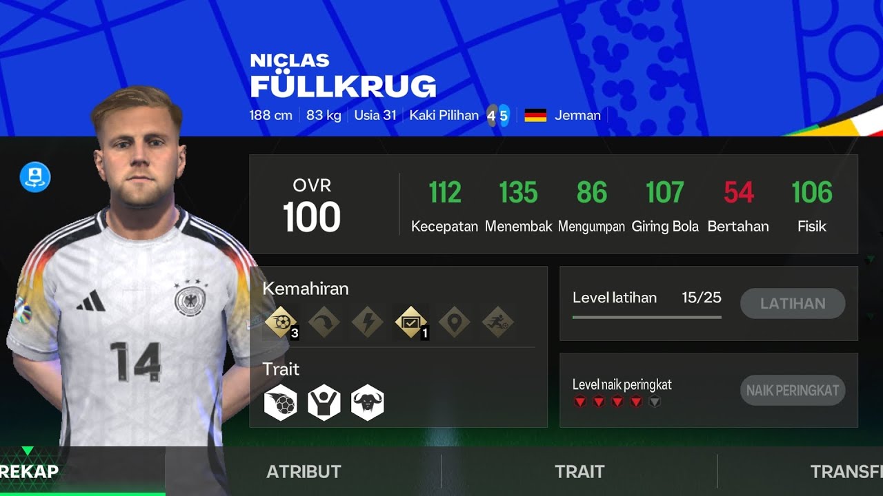 EA FC MOBILE: FORMASI BARU + COBAIN NICLAS FULLKRUG, ST YANG BAGUS ...