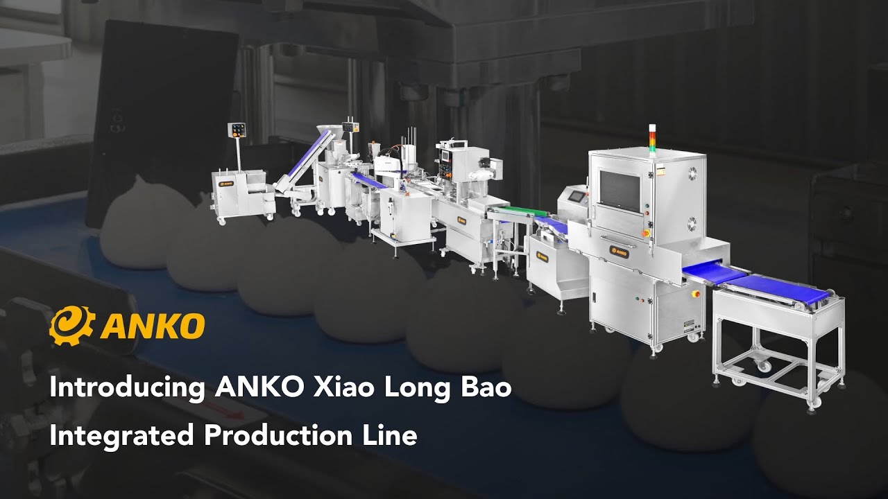 Introducing ANKO Xiao Long Bao Integrated Production Line - YouTube