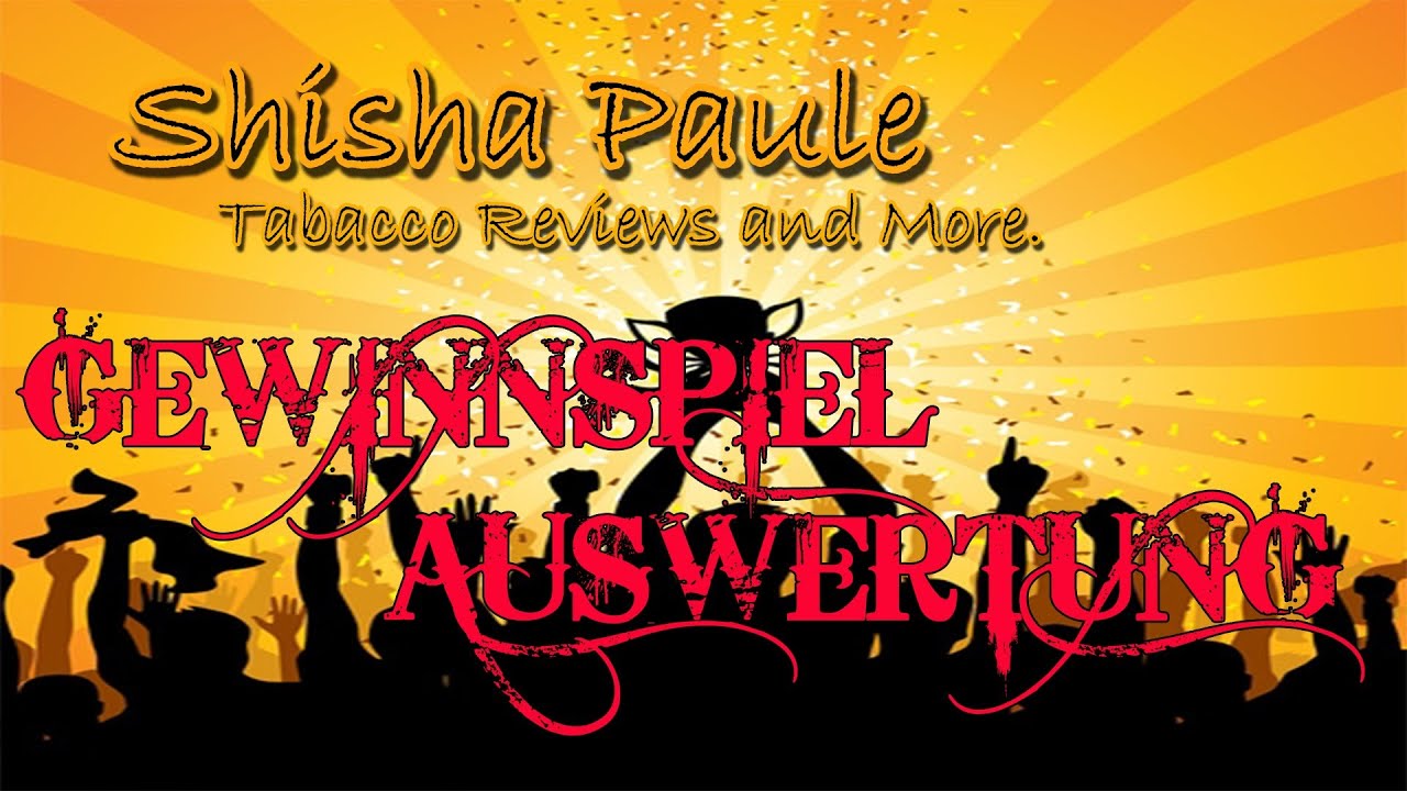 GEWINNSPIEL AUSWERTUNG - Herzlichen glückwunsch an die gewinner - YouTube