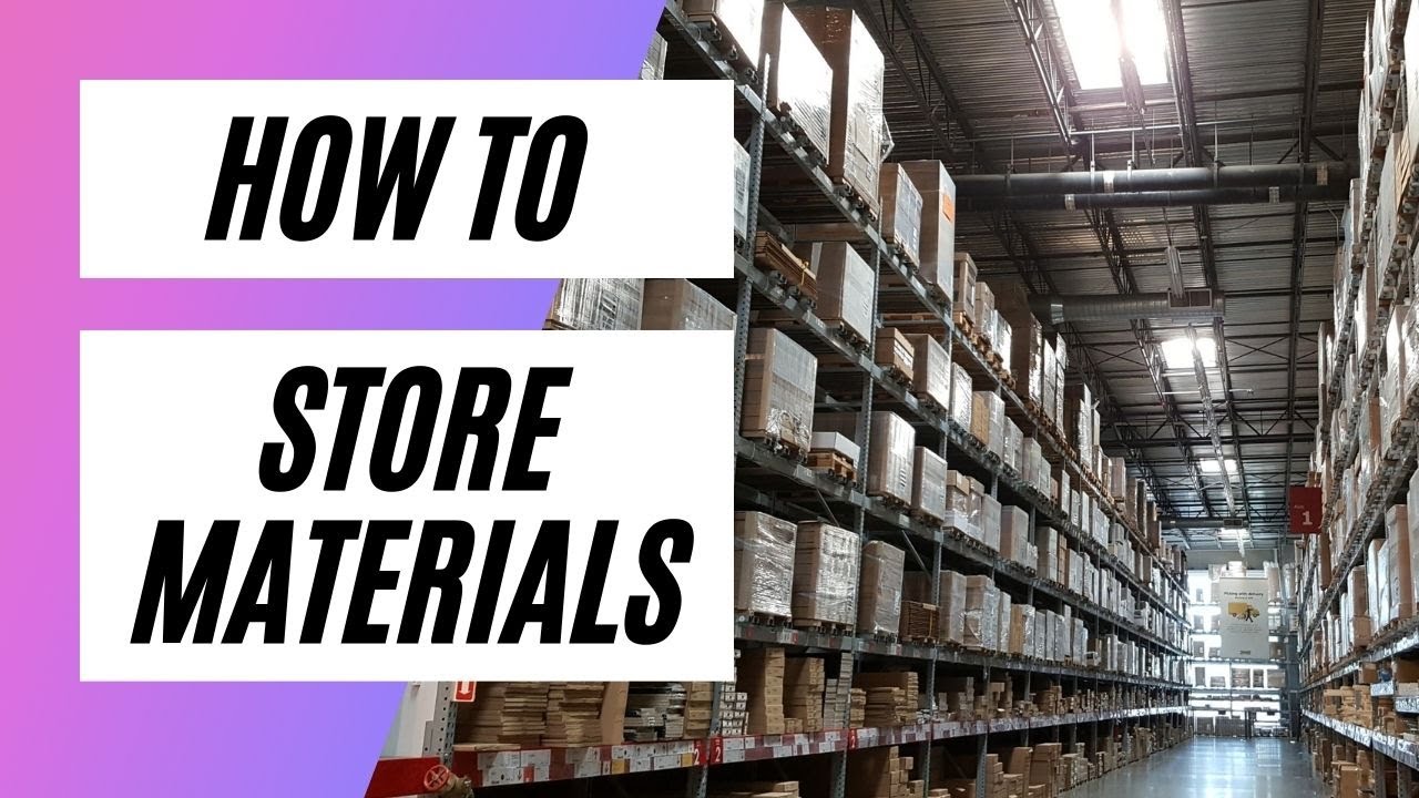 How to store inventory in your hotel store - Sop - YouTube