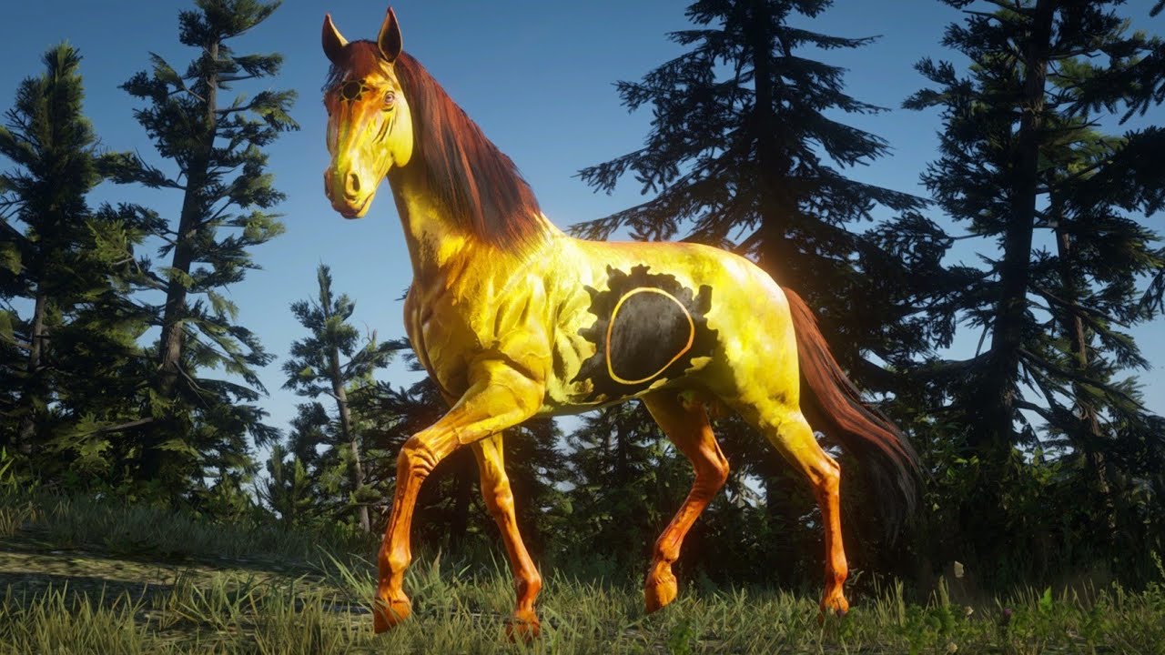 Red dead redemption 2 Beautiful horse catching rdr2 - YouTube