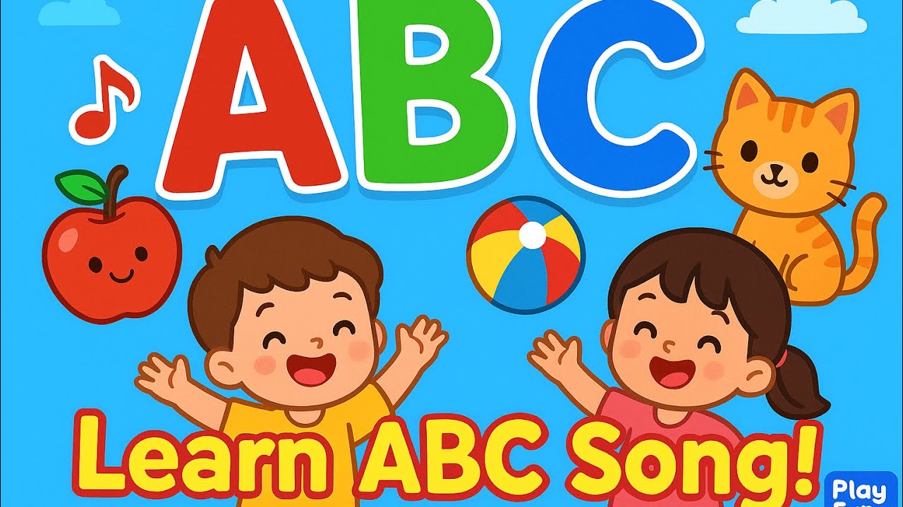 ABC Song for Kids | Learn Alphabet with Fun Cartoon Animation - YouTube