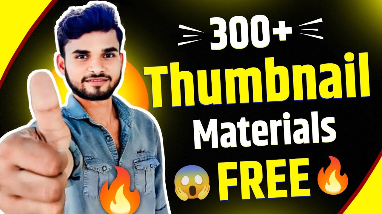 Thumbnail material pack 🔥 | Thumbnail material kahan se download karen ...
