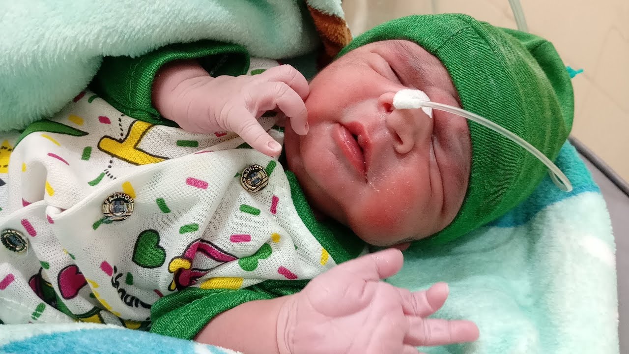 "Meet the newest little Pakistani🇵🇰: adorable newborn baby dressed in ...