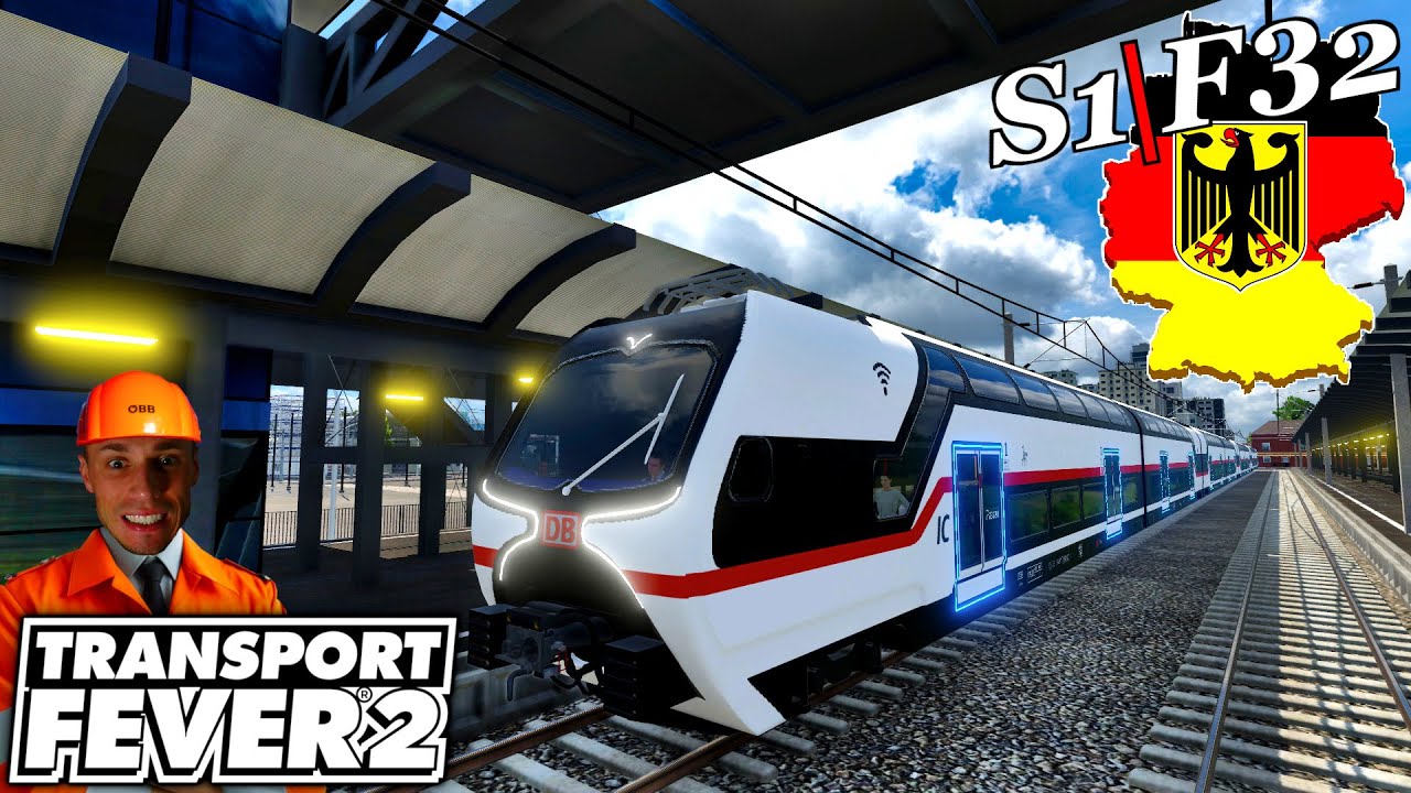 ICE DOPPELSTOCK NEW GENERATIONS nach LEVERKUSEN in Transport Fever 2 ...