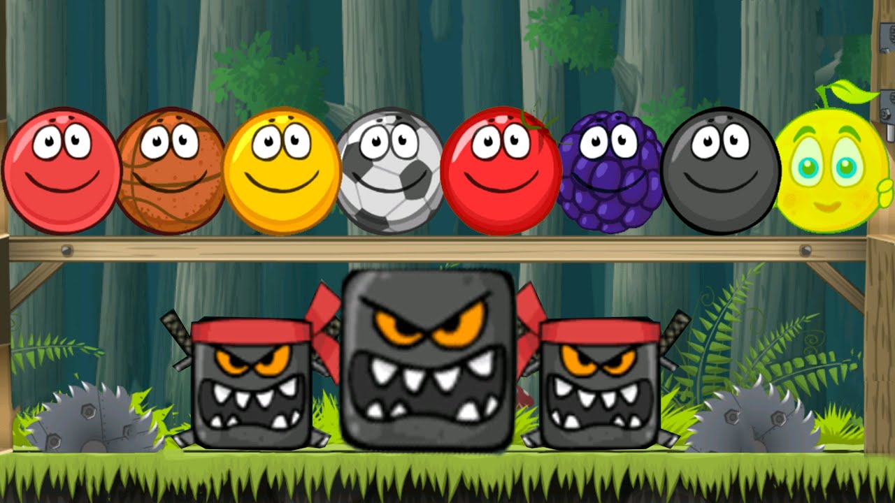 Red Ball 4 - Unlock All Balls in Red Ball 4 New Boss - YouTube