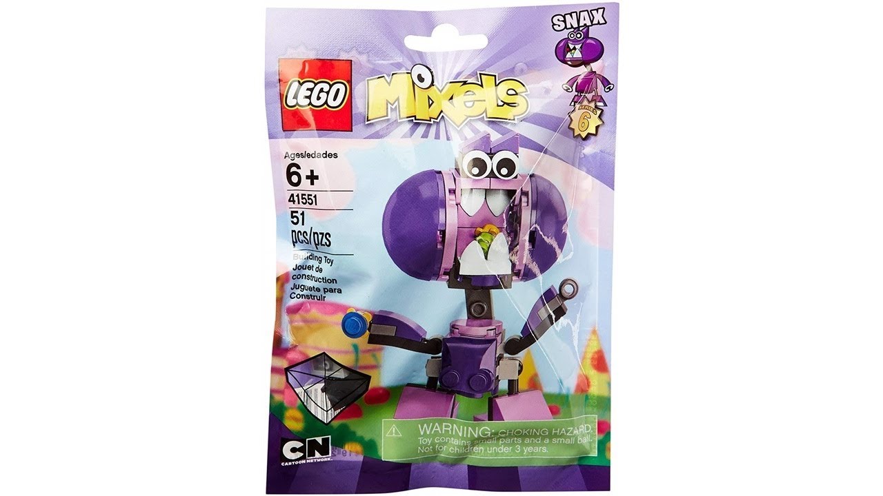 LEGO Mixels Mixel Snax 41551 Building Kit - YouTube