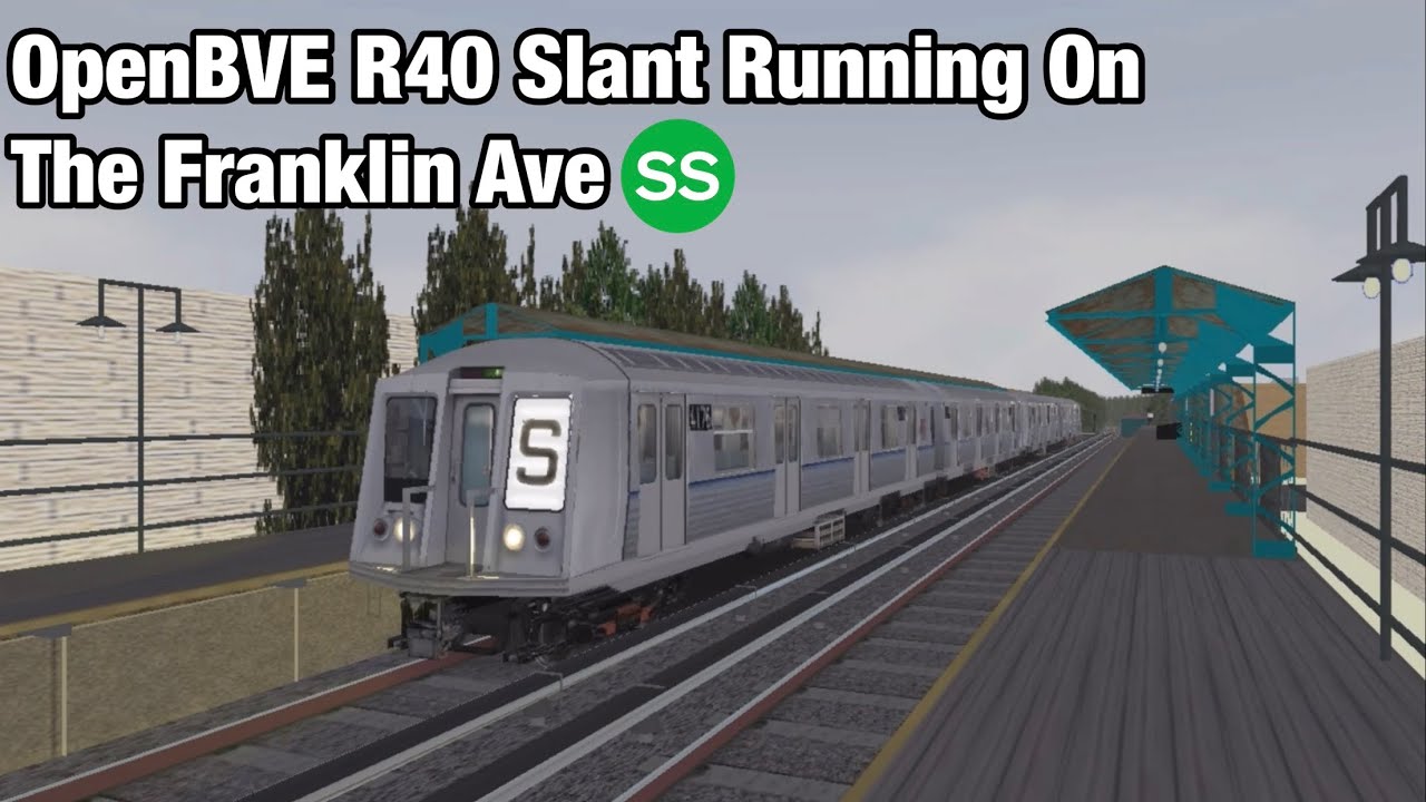 OpenBVE MTA 1968-1970 Version R40 Slant Running on the 1969 Franklin ...