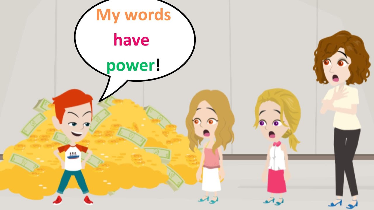 Lucas has everything from his words - Animated English Funny Story ...