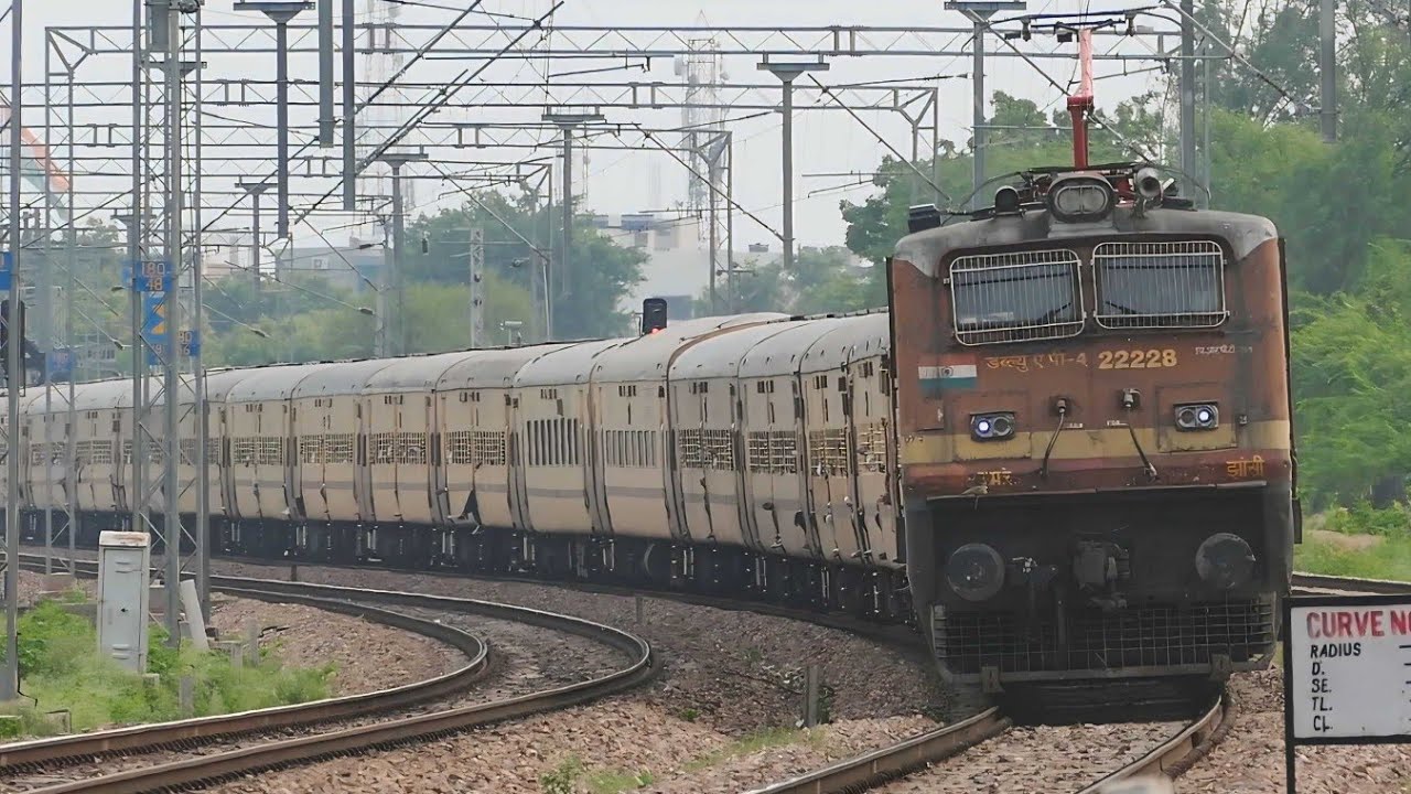 LHB VS ICF with Asked Electric Passenger Trains & Curve Trains Indian ...