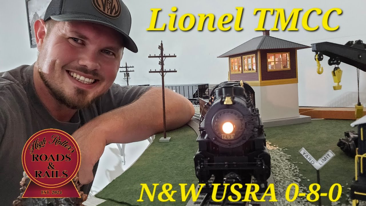 BIG FUN in a small package! Lionel TMCC N&W 0-8-0 Review - YouTube