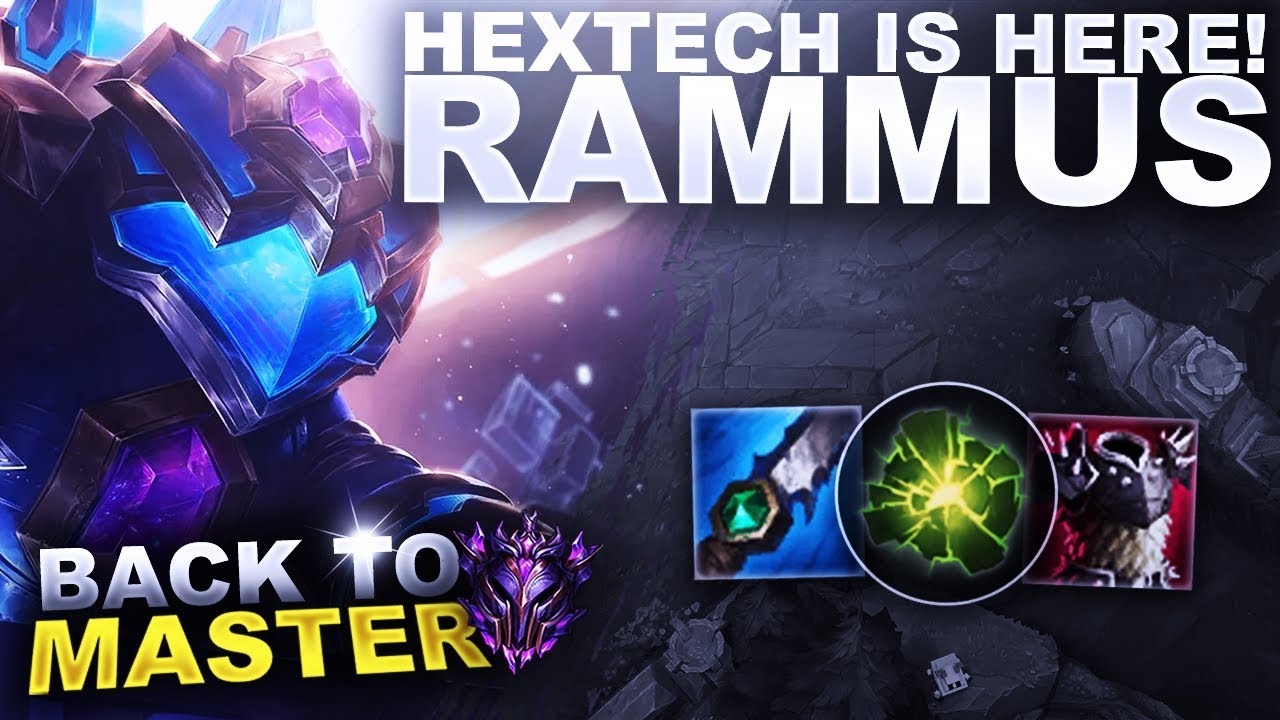HEXTECH RAMMUS IS HERE! IT'S PRETTY NICE! - Back to Master | League of ...