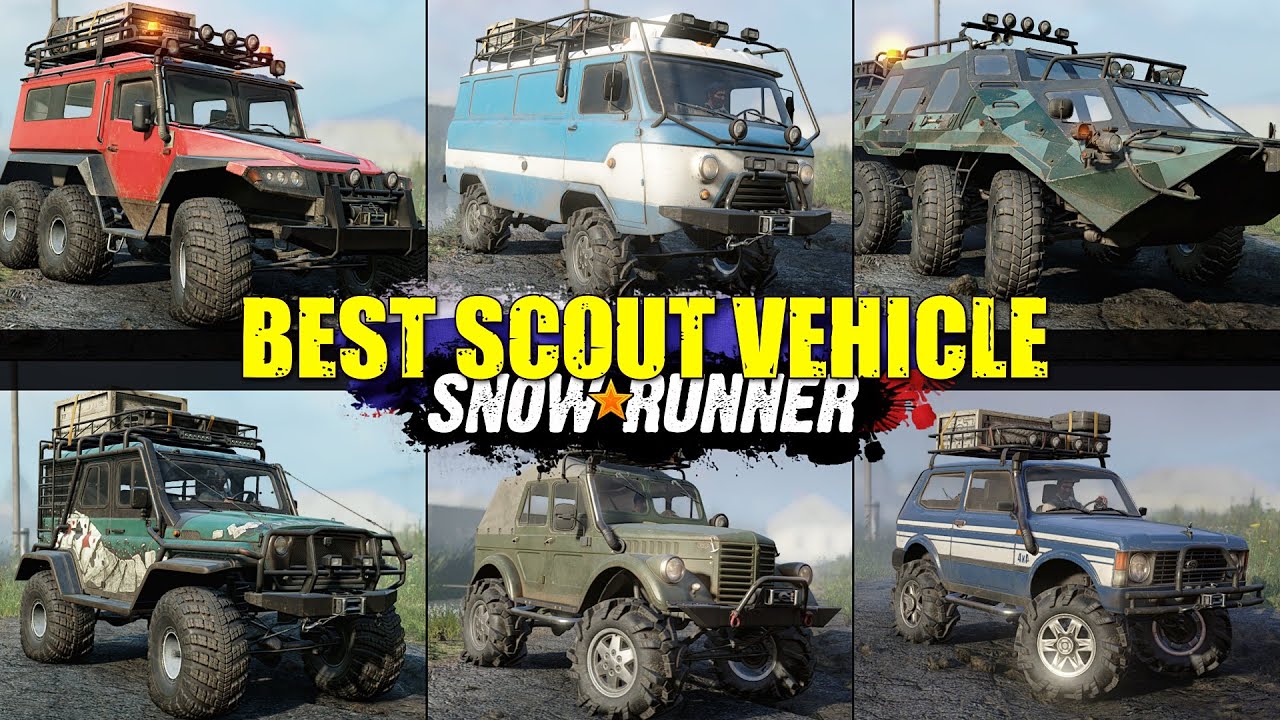 Scouts Battle (RUSSIA SIDE) - SnowRunner scout vs scout | BabooWik ...