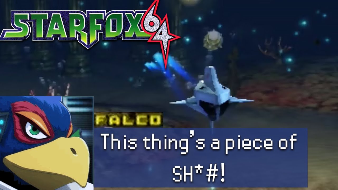 Star Fox 64 FALCO is a Lovable Jerkwad! Aquas Ocean (3) - YouTube