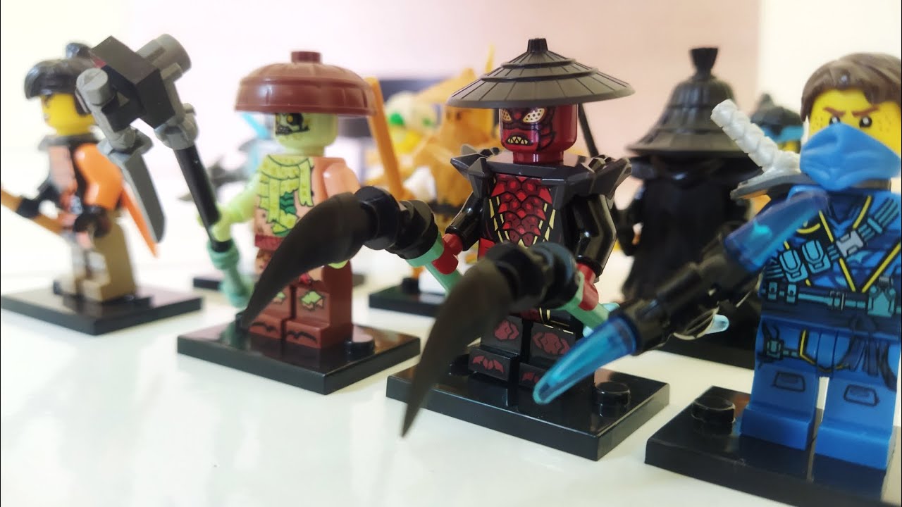 NINJAGO dragons rising strongest forbidden five minifigure | kur, drix ...