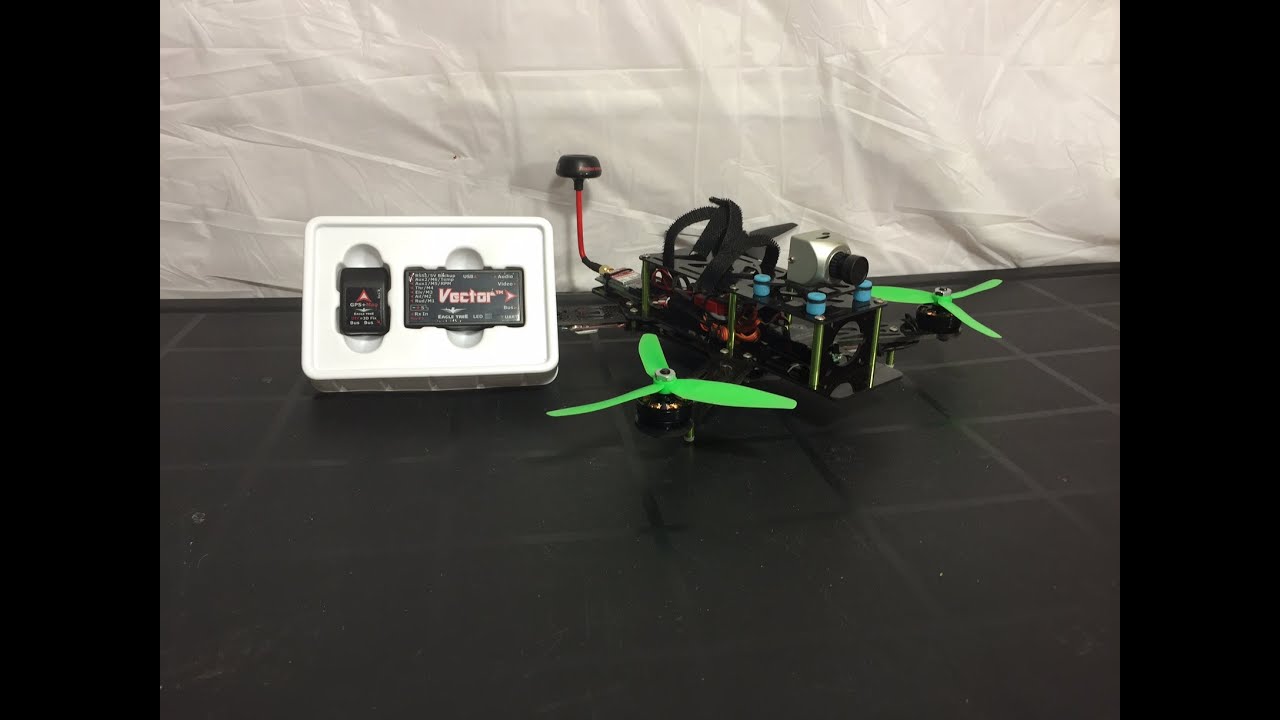 New EagleTree Vector Flight Controller/OS for my 250 FPV Quad - YouTube