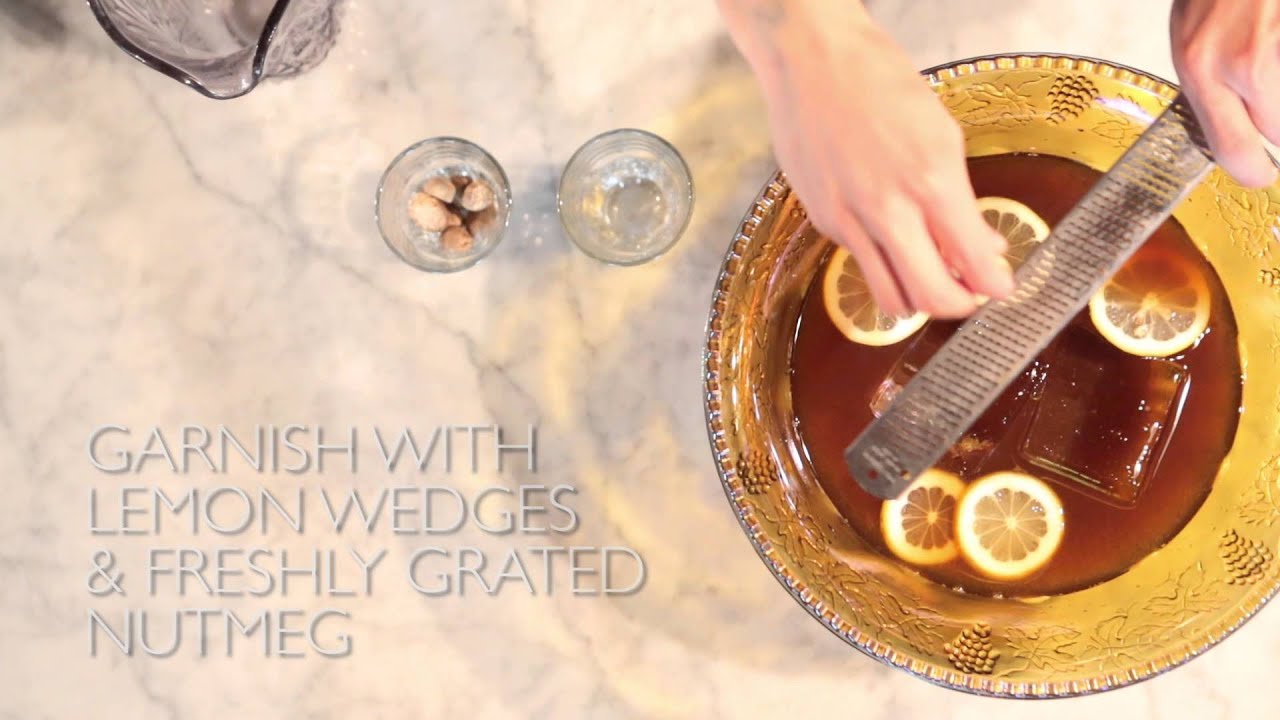How to Make the Ultimate Winter Punch | Cocktail Recipes in 3 Minutes ...