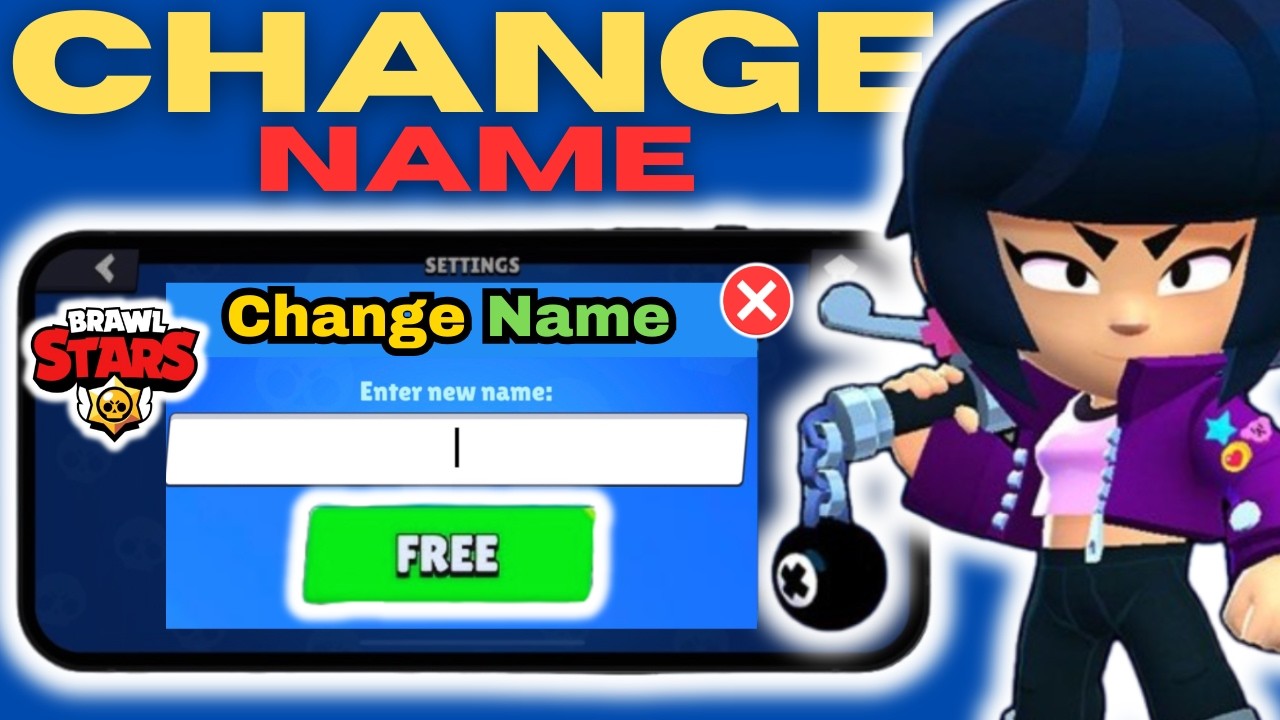 How to Change Your Name in Brawl Stars (Supercell Player ID) | Full ...