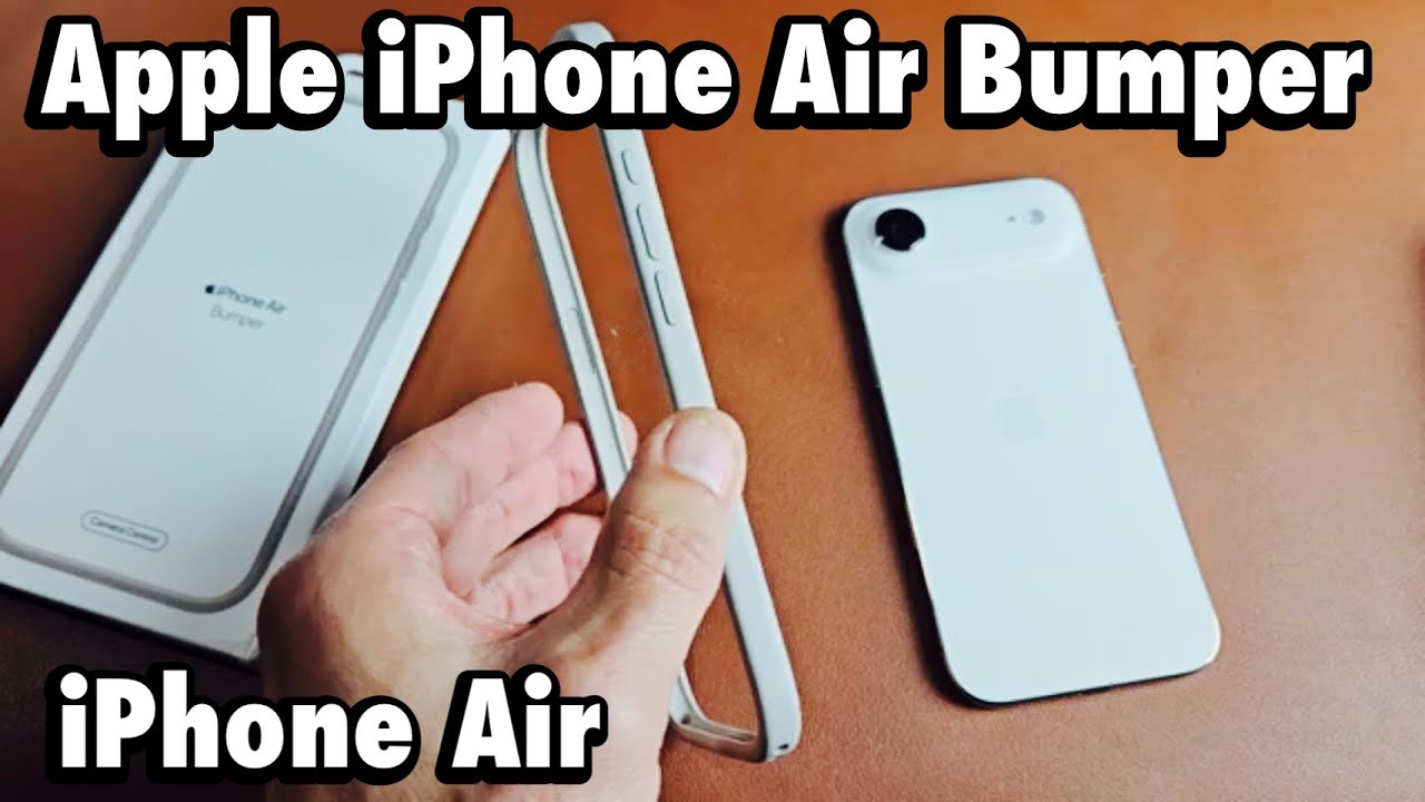 Apple iPhone Air Bumper Review - YouTube