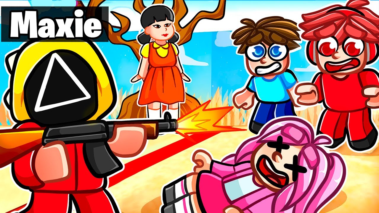 Becoming a PROTECTIVE PINK SOLDIER in ROBLOX SQUID GAMES - YouTube