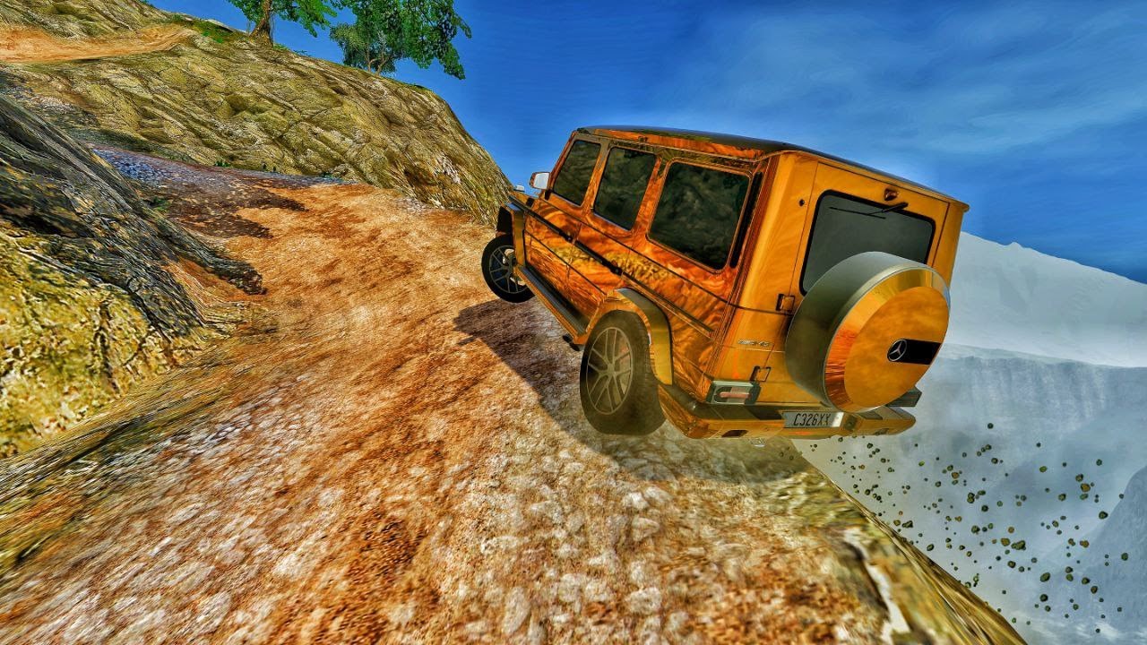 Mega Off-Road Test in 25 Locations | BeamNG Drive - YouTube