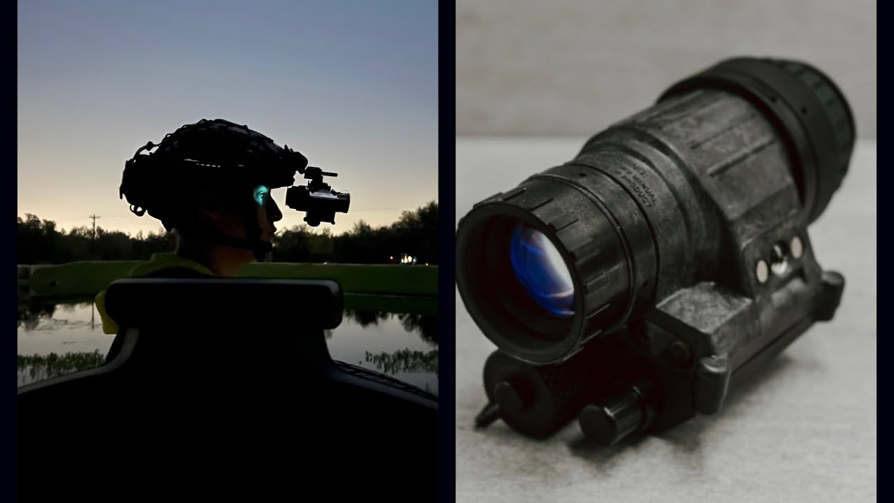 PVS-14 unboxing and first view | Steele industries Night Vision - YouTube