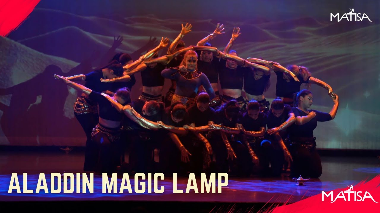 ALADDIN MAGIC LAMP Musical NOCHES DE ARABIA Matisa Bellydance Miami ...