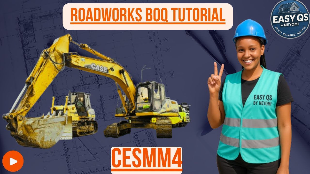 How to Take Off Roadworks Step by Step Using CESMM4 |Quantity Surveying ...