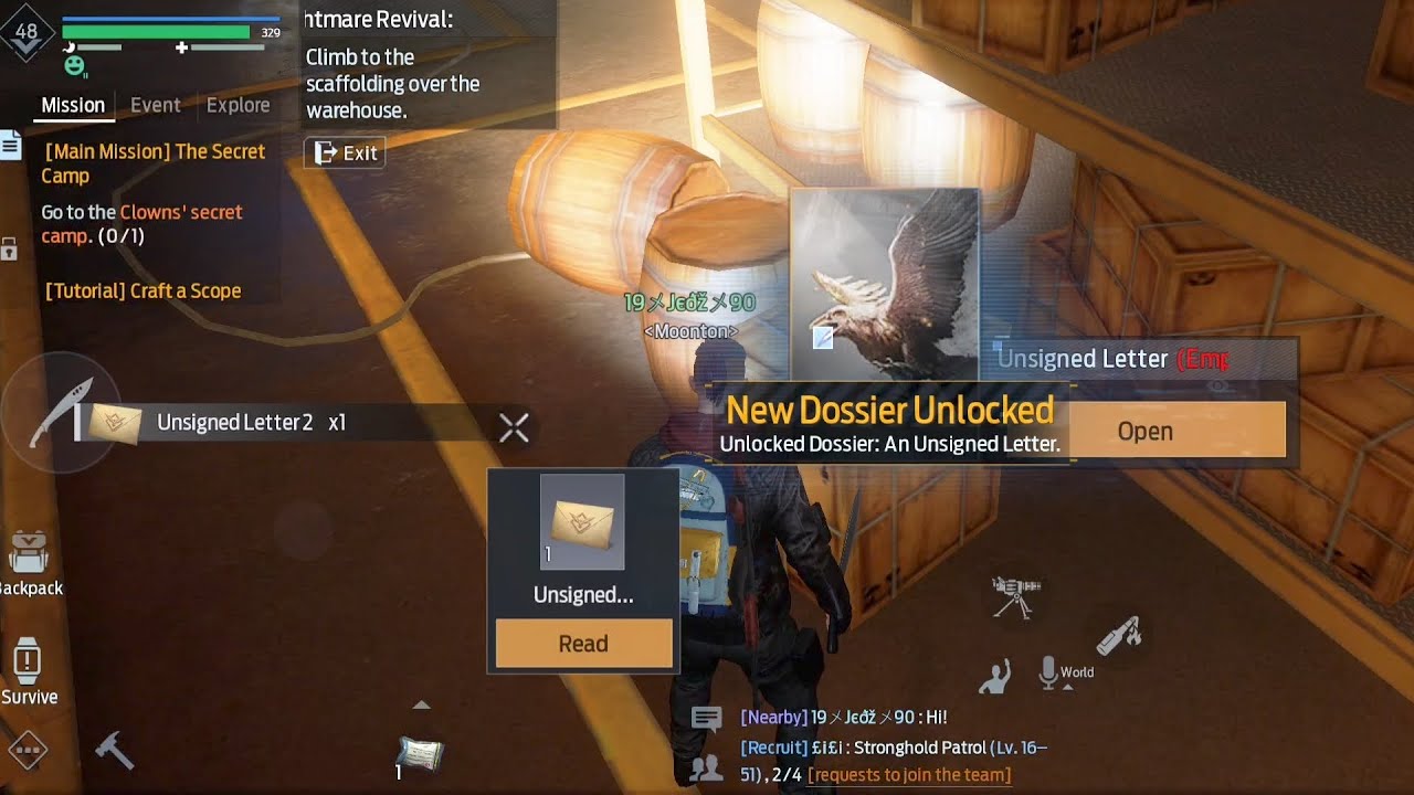 Undawn|Dossiers|Letter|Anonymous Message (Unsigned Letter 2) - YouTube