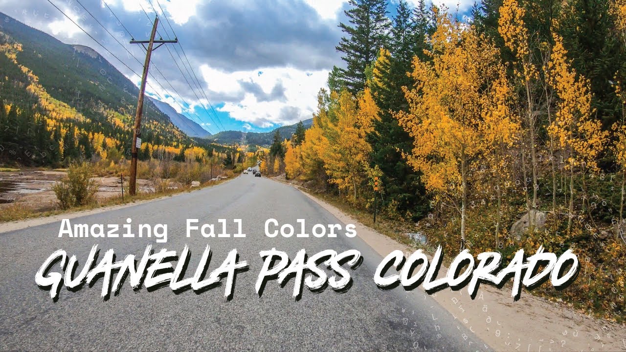 Spectacular Guanella Pass | Fall Colors | Scenic Drive | Colorado - YouTube